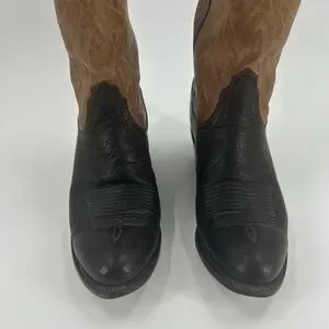 Lucchese | Shoes | Lucchese 200 Brown Cowboy Boots Size 9 Ee | Poshmark